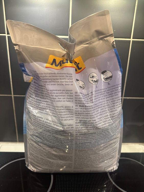 1x CATSAN 10L / 1x MULTIFIT Carbon 12L / 1x MULTIFIT 15L (Neu und ...