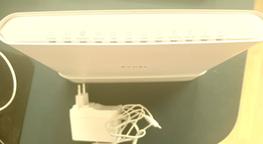 Zyxel AX7501-B1 10G Fiber Router, WiFi6 inkl. SFP+ Optik (Gebraucht) in ...