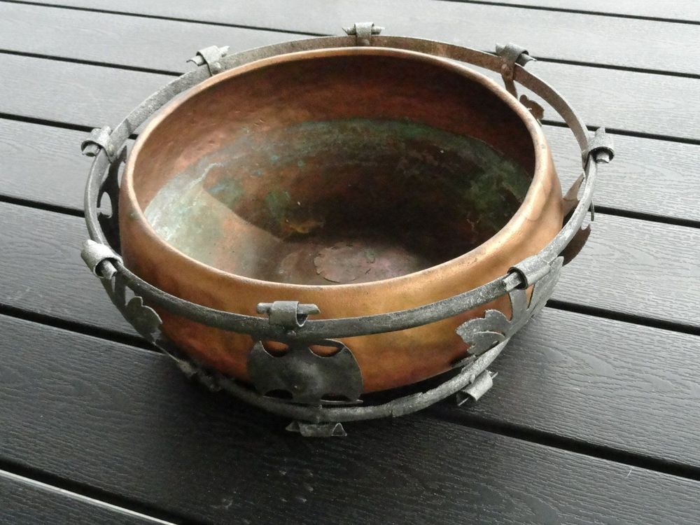 KUPFERTOPF MIT SCHMIEDEISEN | Kaufen auf Ricardo