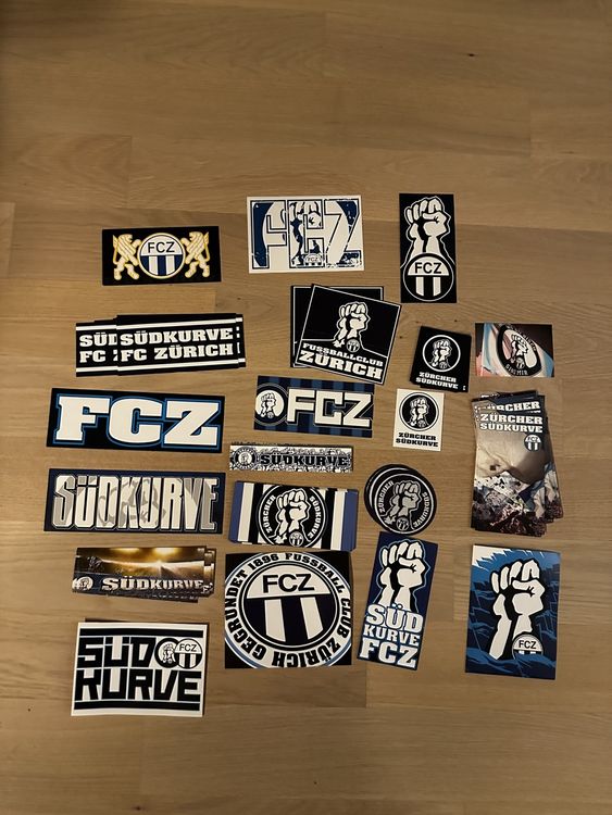 Südkurve FCZ Sticker 53stücke | Kaufen auf Ricardo