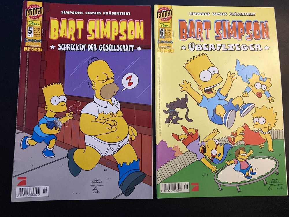 Bart Simpson Comic Nr. 5 & 6 | Kaufen auf Ricardo