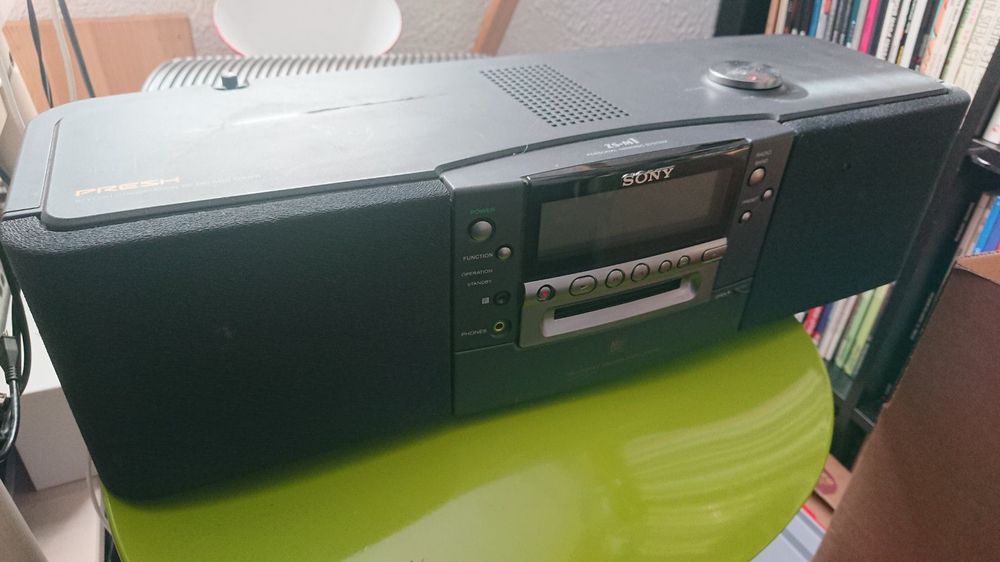 Sony ZS-M1 Minidisc Boombox (defect) (Defekt) in Farvagny-le-Grand für ...