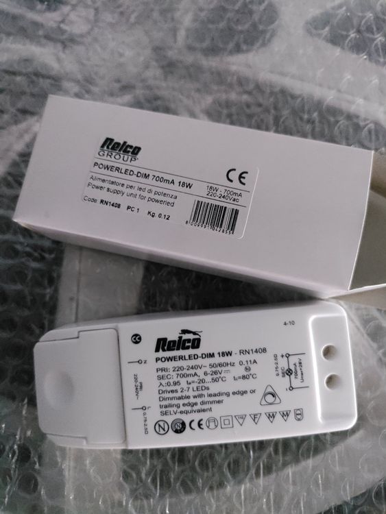 Travo LED 700mA 18Watt - 5Stück (Neu und originalverpackt) in Rothrist ...
