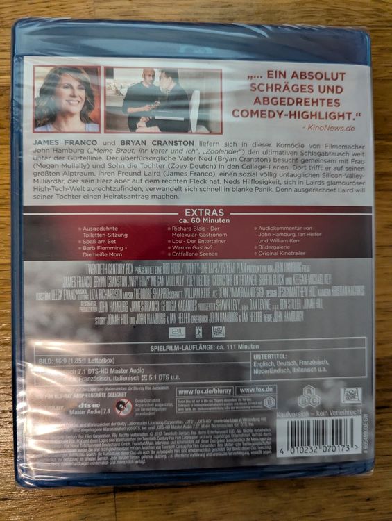 Originalverpackt: Why Him? (Blu-ray) James Franco/Cranston (Neu und ...