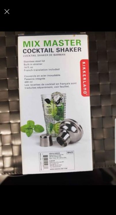 Mix Master Cocktail Shaker Deluxe | Kaufen auf Ricardo