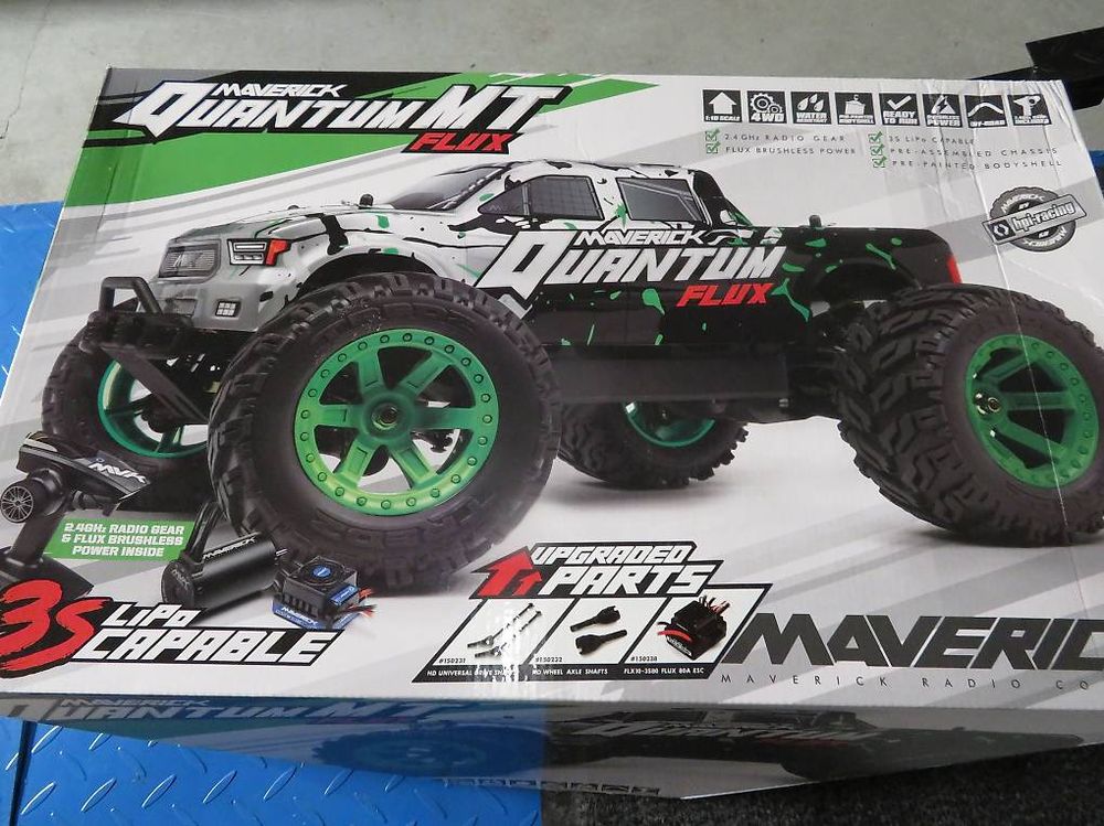 MAVERICK Quantum MT Flux 80A 1/10 4WD Brushless Truck RTR | Acheter sur ...