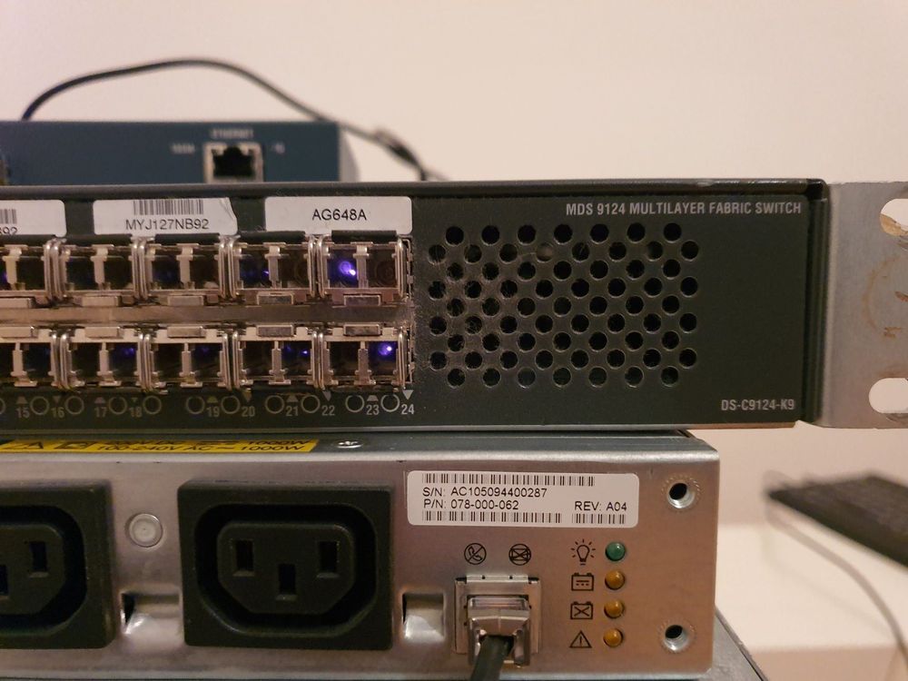 EMC Storage CX4-480 mit Cisco FC MDS9124 | Kaufen auf Ricardo