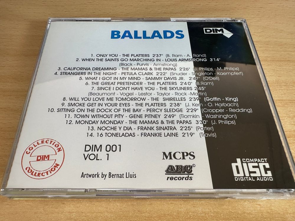 Various – Ballads Vol. 1 (Gebraucht) in Rikon im Tösstal für CHF 8.5 ...