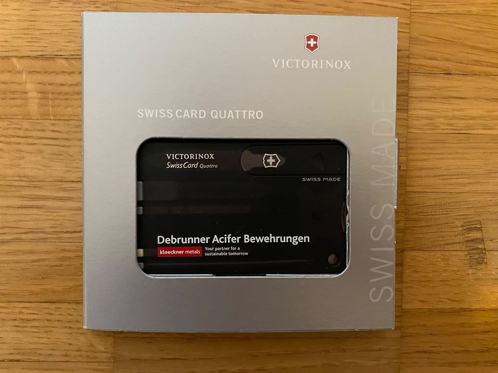 Swiss Card Quattro von Victorinox | Kaufen auf Ricardo