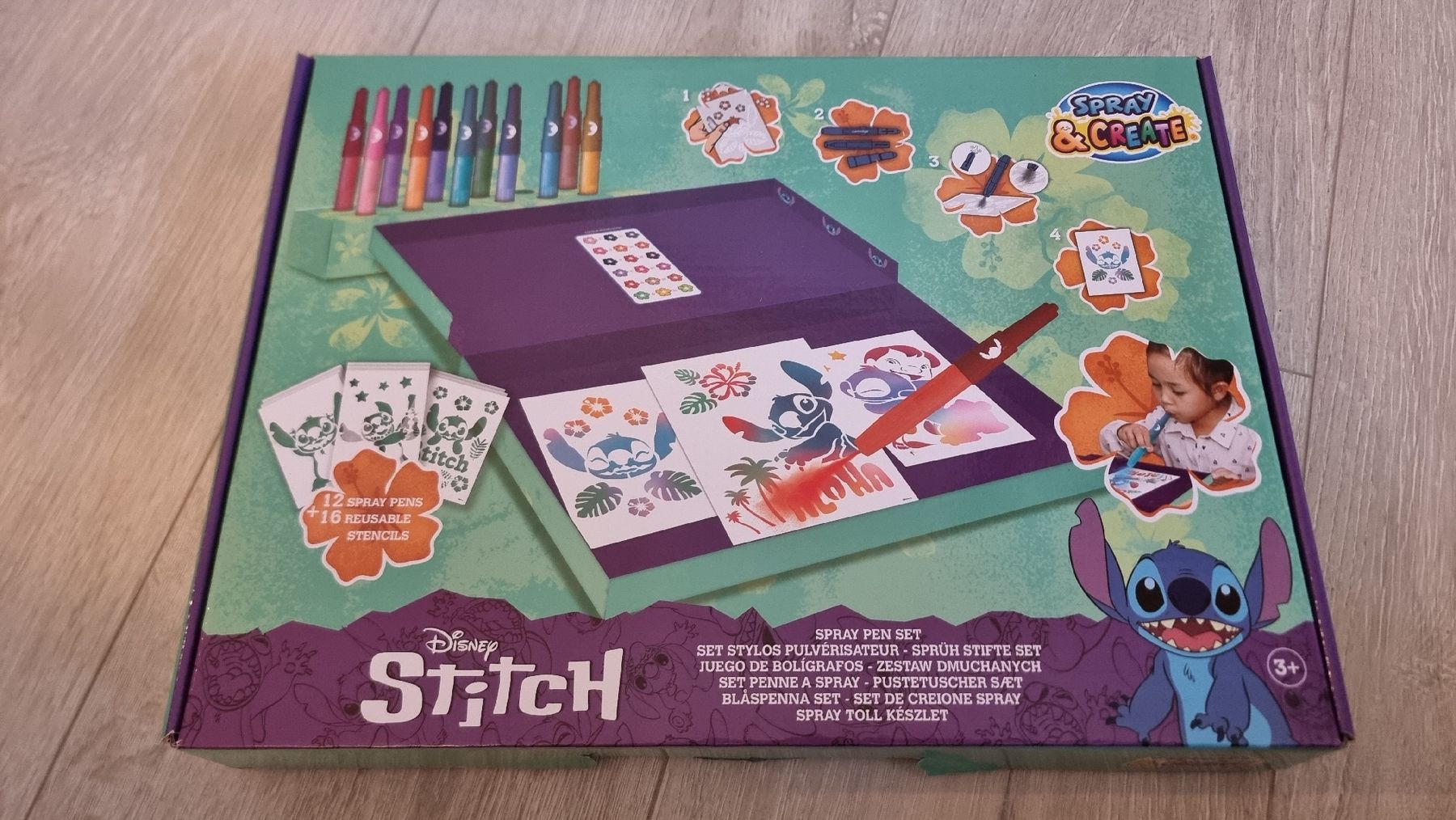 Disney Stitch Spray & Create Set, neuwertig, komplett (Gebraucht) in ...