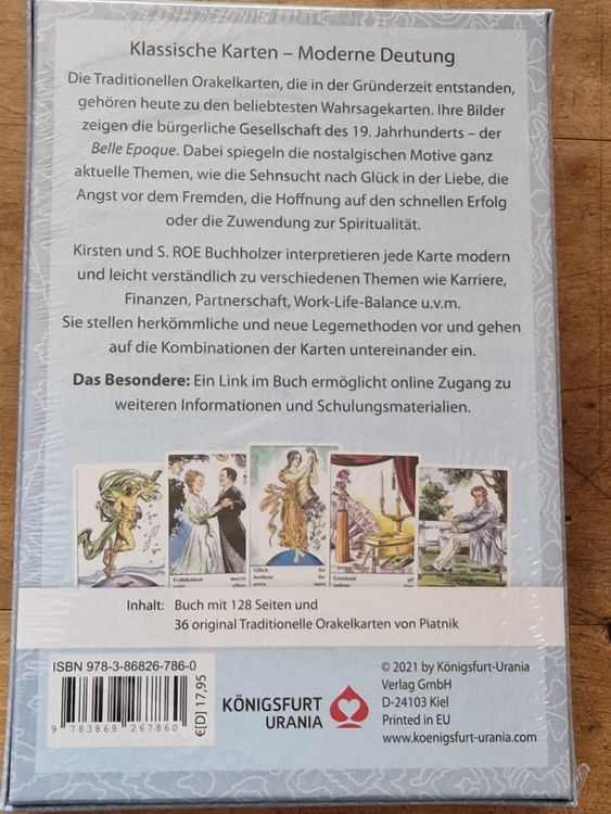 Traditionelle Orakelkarten (Neu und originalverpackt) in Wilen (Sarnen) für CHF 1 – mit ...