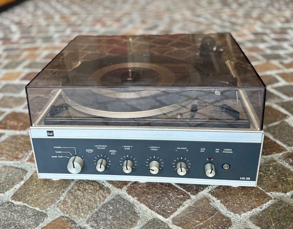 Dual HS 38 Vintage Stereoanlage mit Plattenspieler (Defekt) in ...