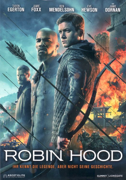 DVD: Robin Hood (mit Taron Egerton, Jamie Foxx) (Gebraucht) in Tägerig ...