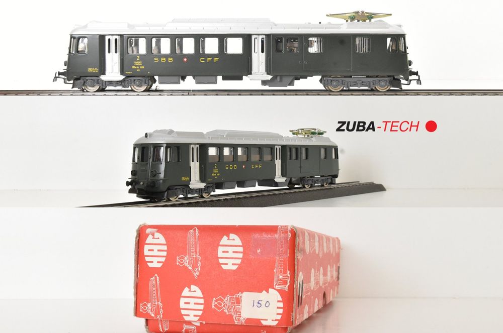 HAG 150 Triebwagen RBe 4/4 SBB H0 WS Analog mit OVP | Kaufen auf Ricardo