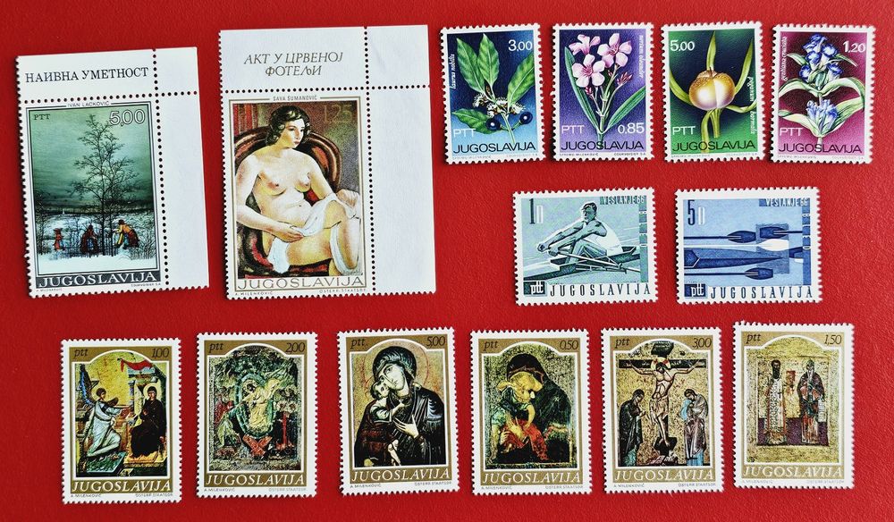 JUGOSLAWIEN KL. SAMMLUNG IKONEN PFLANZEN SPORT 1966 - 1968** | Kaufen auf Ricardo