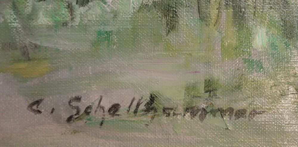 Carl Schellhammer Öl auf Leinwand (Gebraucht) in zurich für CHF 900 ...