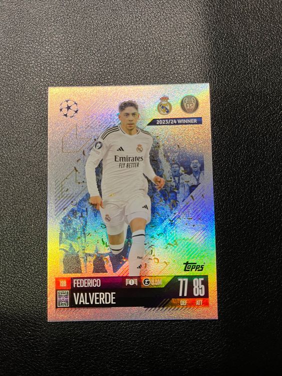 Topps Match Attax 2024/25 Federico Valverde 128 | Acheter sur Ricardo