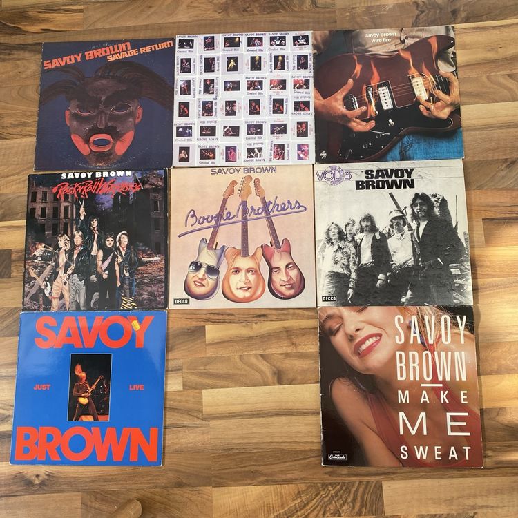 Savoy Brown Vinylsammlung 8Stk. (Gebraucht) in Rothenburg für CHF 40 ...
