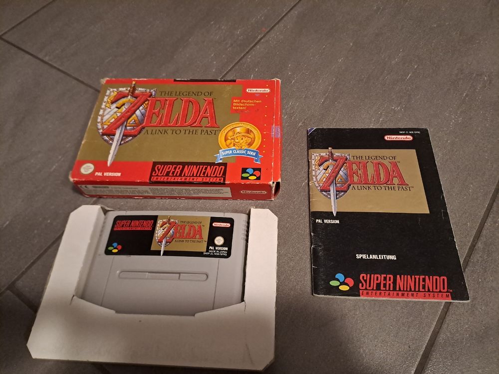 The Legend of Zelda Super Nintendo SNES Spiel OVP (Gebraucht) in Aarau ...