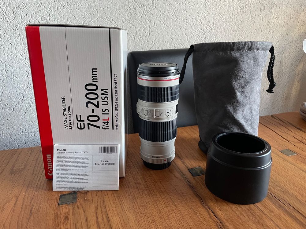 Canon EF 70-200mm f/4L IS USM | Kaufen auf Ricardo
