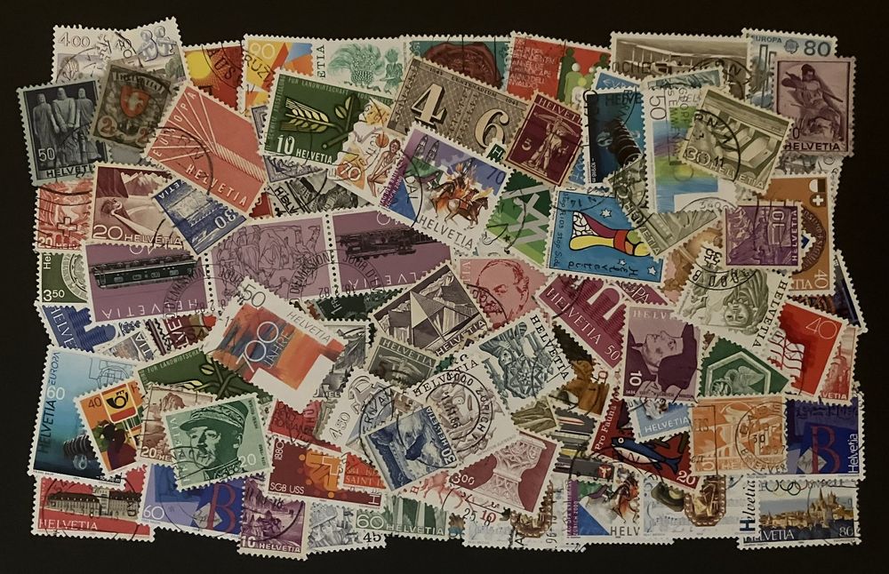 Briefmarken Schweiz (100 Stück), Top Qualität (Gebraucht) in ...