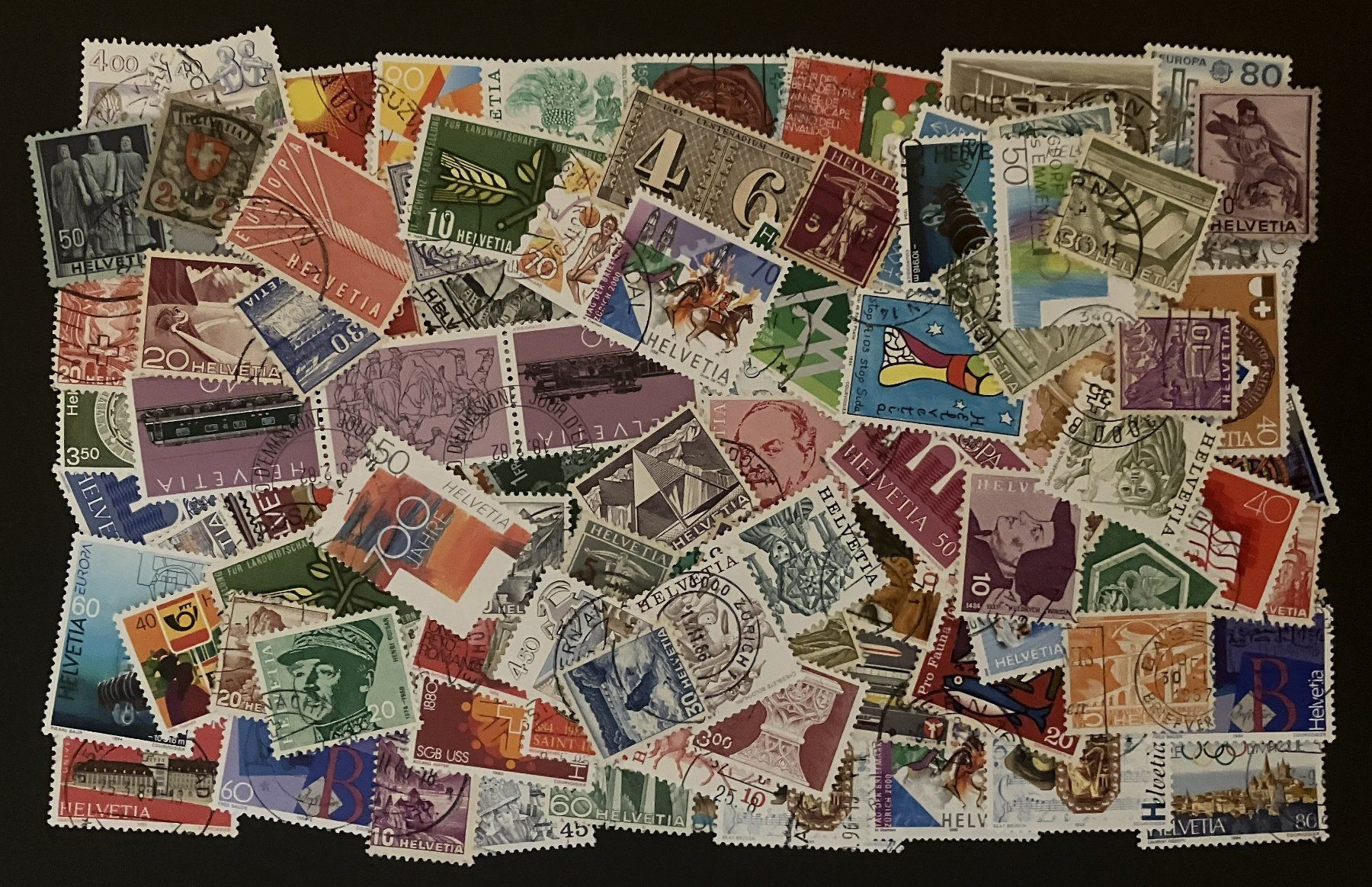 Briefmarken Schweiz (100 Stück), Top Qualität (Gebraucht) in ...