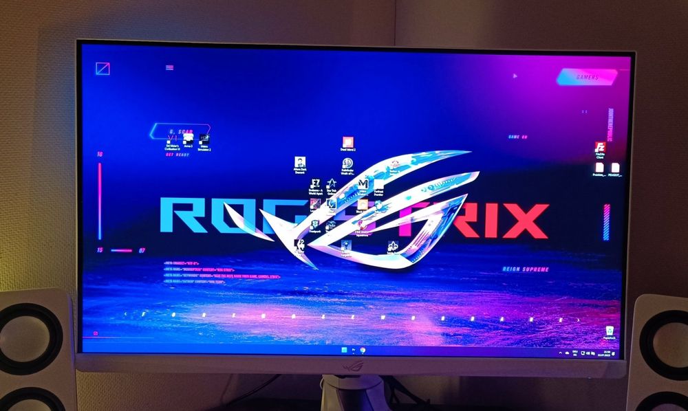 ASUS ROG Strix XG27AQ Monitor / Farbe: Weiss (Gebraucht) in Dübendorf ...