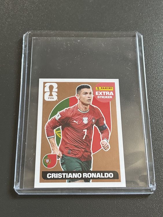 Cristiano Ronaldo Bronze Extra sticker Panini 2026 (Neuf (Voir ...