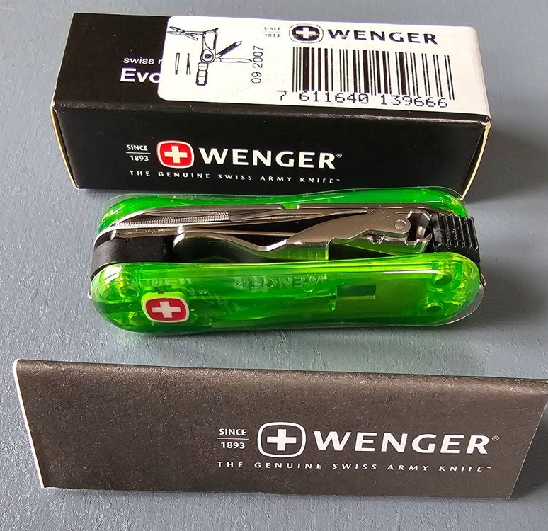 Wenger Nail Clip Green (Neu und originalverpackt) in Biel/Bienne für ...