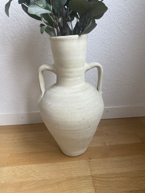 Terracotta Vase Amphore hell (Gebraucht) in Bern für CHF 15 – mit ...
