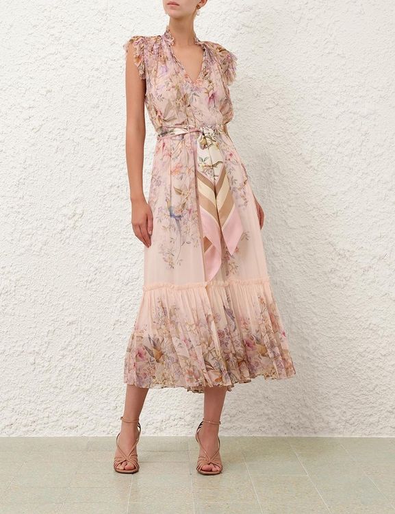Zimmermann Newest Collection 2026 Midi Dress [Rrp $1000] (Gebraucht) in ...