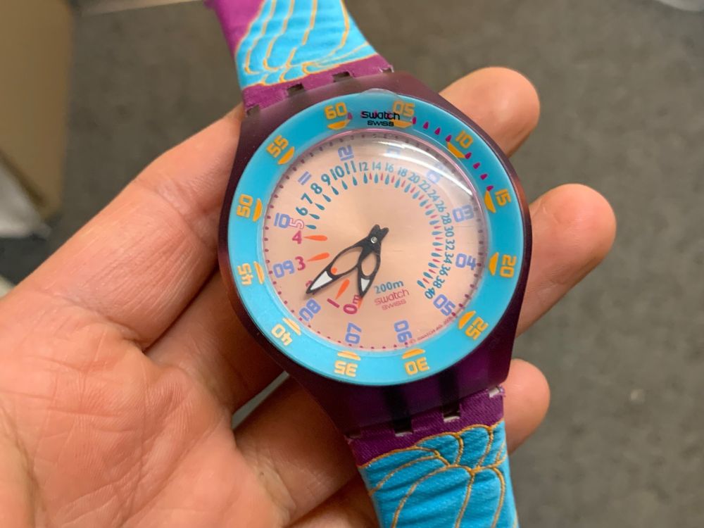 SWATCH Fun Scuba très rare / sehr selten (Gebraucht) in für CHF 11 – mit Lieferung auf Ricardo ...