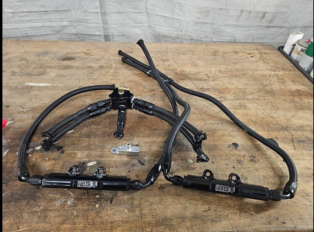 Fuel Rail kit Parallel Bezin zufuhr Subaru Impreza sti (Gebraucht) in ...