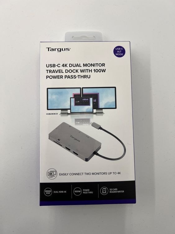 Targus USB-C Dual Monitor Reise Dockingstation 4K | Kaufen auf Ricardo