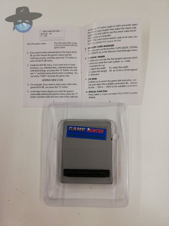 Game Hunter Cheat Modul für Playstation 1 PS1 PSX (Gebraucht) in St ...