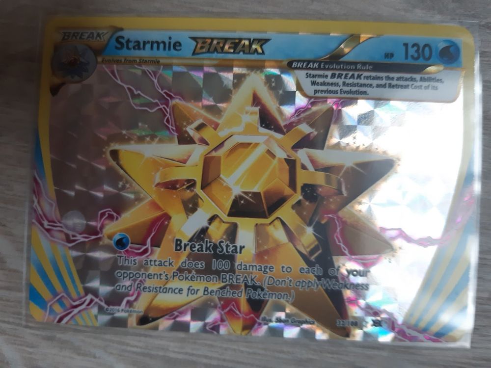 Pokemon Evolutions #32 Starmie BREAK (Gebraucht) in Degersheim für CHF ...