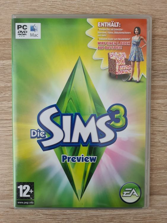 Die Sims 3 Preview (German Cover) - PC (Gebraucht) in Carouge GE für ...