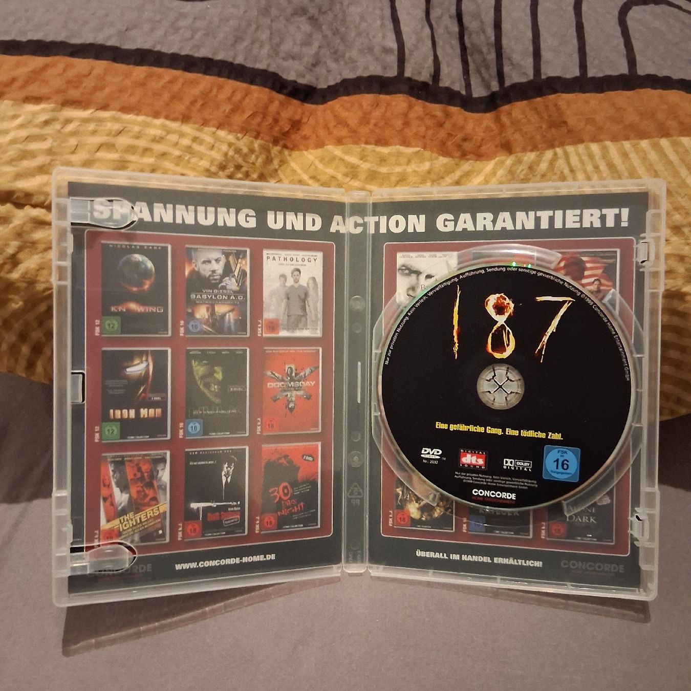 DVD 187- Eine gefaehrliche Gang. Eine toedliche Zahl. (Gebraucht) in ...
