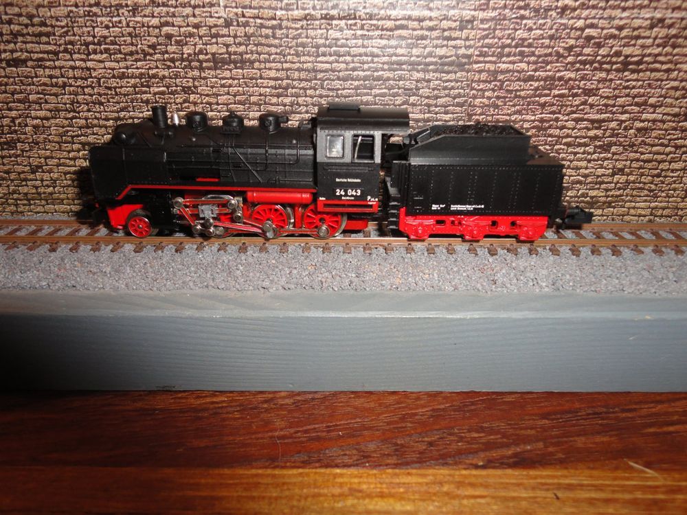 Dampflok BR24 Deutsche Reichsbahn Minitrix 2028 Spur N (Neu (gemäss Beschreibung)) in ...
