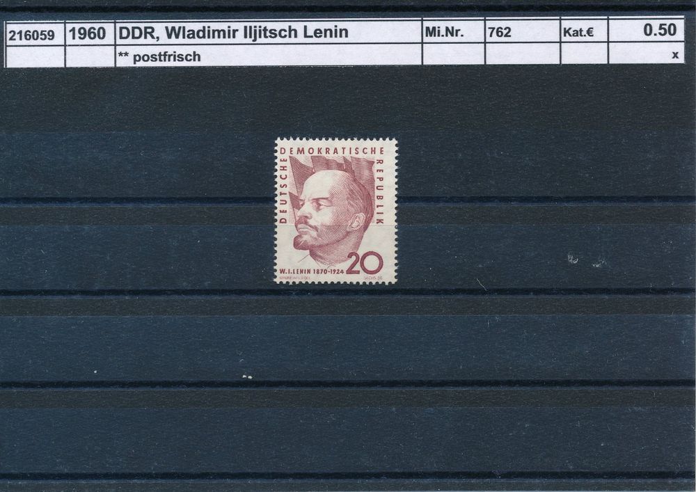 1960 DDR, Wladimir Iljitsch Lenin | Kaufen auf Ricardo