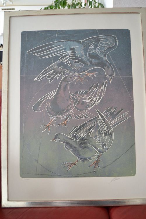 HANS ERNI, ORIGINAL-LITHO, FRIEDE II (Gebraucht) in Wettingen für CHF 900 – mit Lieferung auf ...