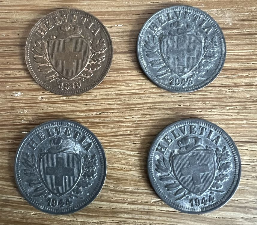 Münzen 2 Rappen (Gebraucht) in Bellmund für CHF 2 – mit Lieferung auf Ricardo kaufen