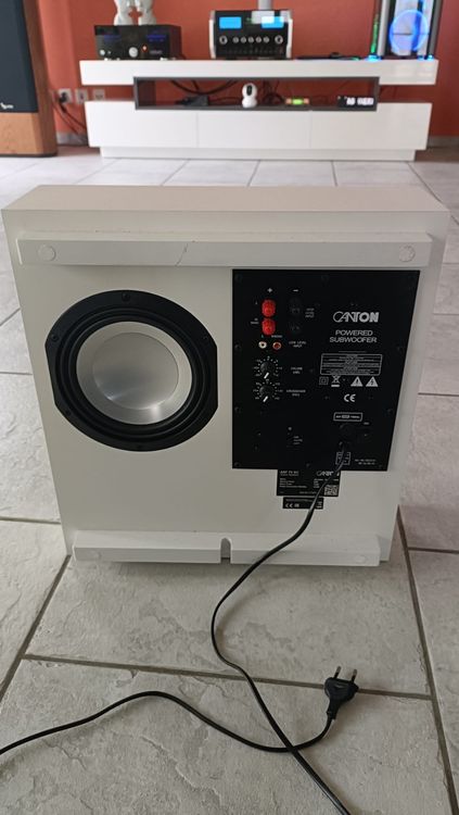 CANTON Wand Subwoofer ASF 75 SC ab 1 Franken (Gebraucht) in Gampelen ...