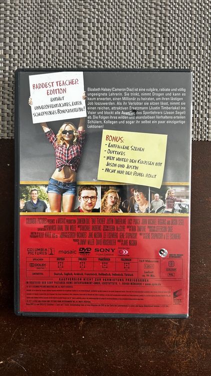 DVD — Bad Teacher | Kaufen auf Ricardo