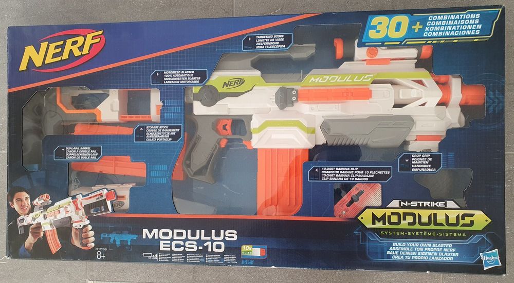 NERF Modulus ECS-10 motorisierter Blaster | Kaufen auf Ricardo