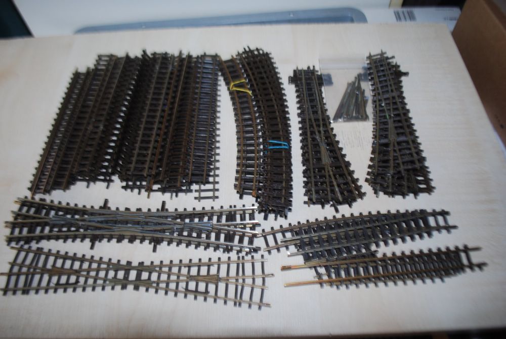 Bemo H0m grosses Konvolut Weichen und Geleise ca. 50 Stück | Kaufen auf ...