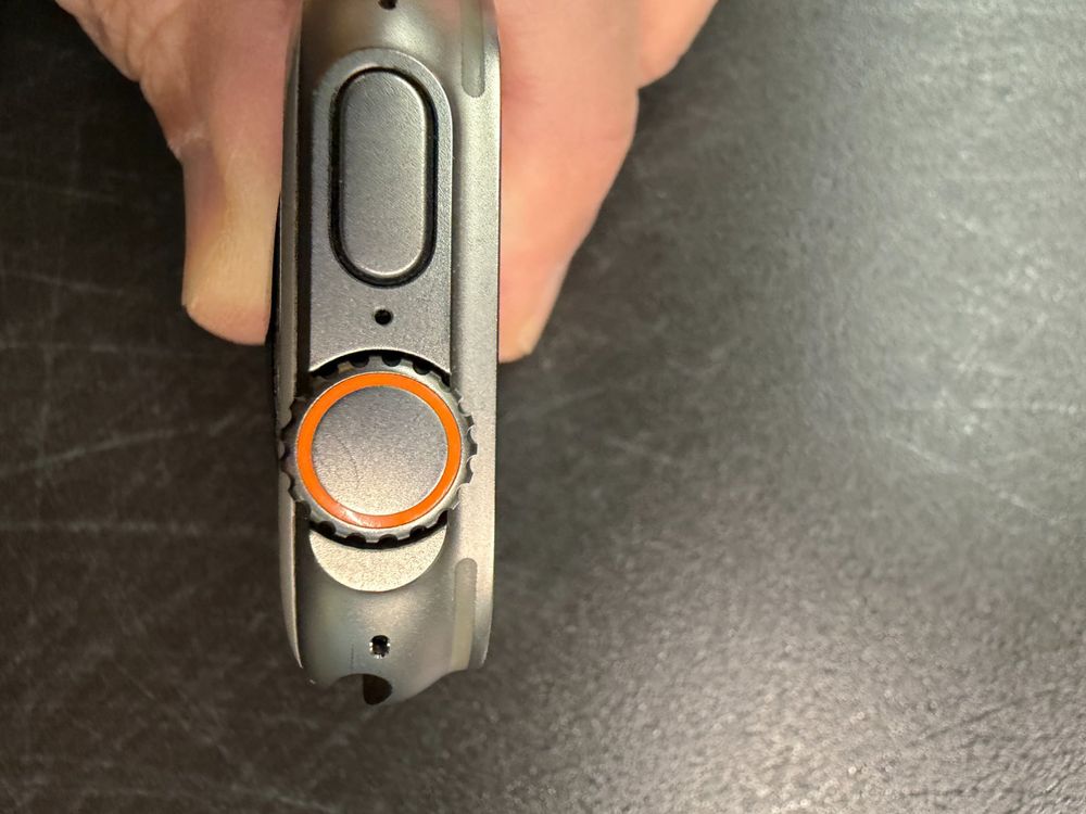 Apple Watch Ultra, Titanium, Blue/Grey Trail Loop 49mm/ S/M (Gebraucht ...