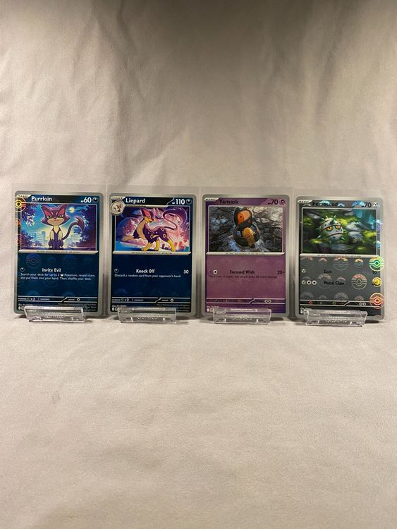 Pokémon / Poke Ball Foil Holo / White Flare / Liepard etc. (Neu (gemäss ...