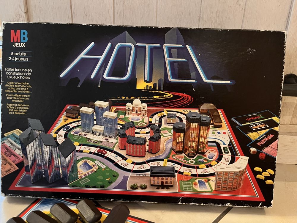 Rare! Jeu ‘Hôtel’ vintage MB 80s superbe état | Kaufen auf Ricardo