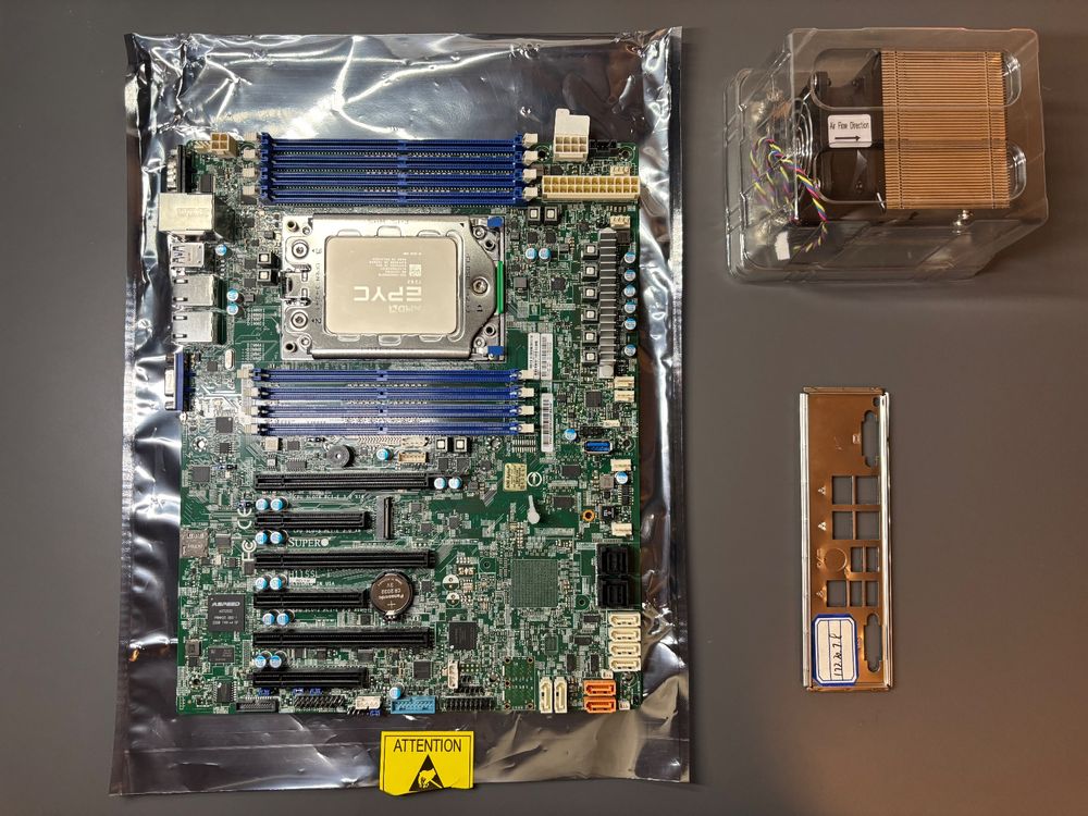 Supermicro H11SSL-i Mainboard mit AMD EPYC 7282 + CPU-Kühler (Gebraucht) in Widnau für CHF 849 ...